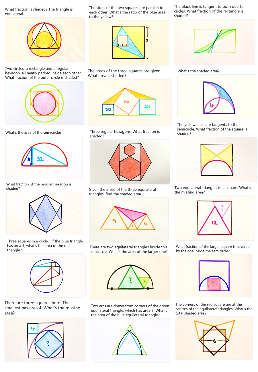 Math Games: The Catriona Agg Geometry Compendium - by BL