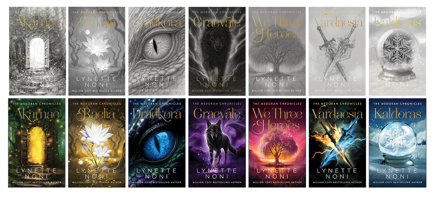 The Medoran Chronicles - New Covers! - Lynette Noni