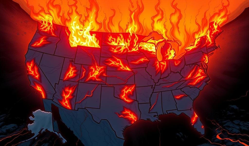 Borderline Civil War Spreads across US - by David Haggith