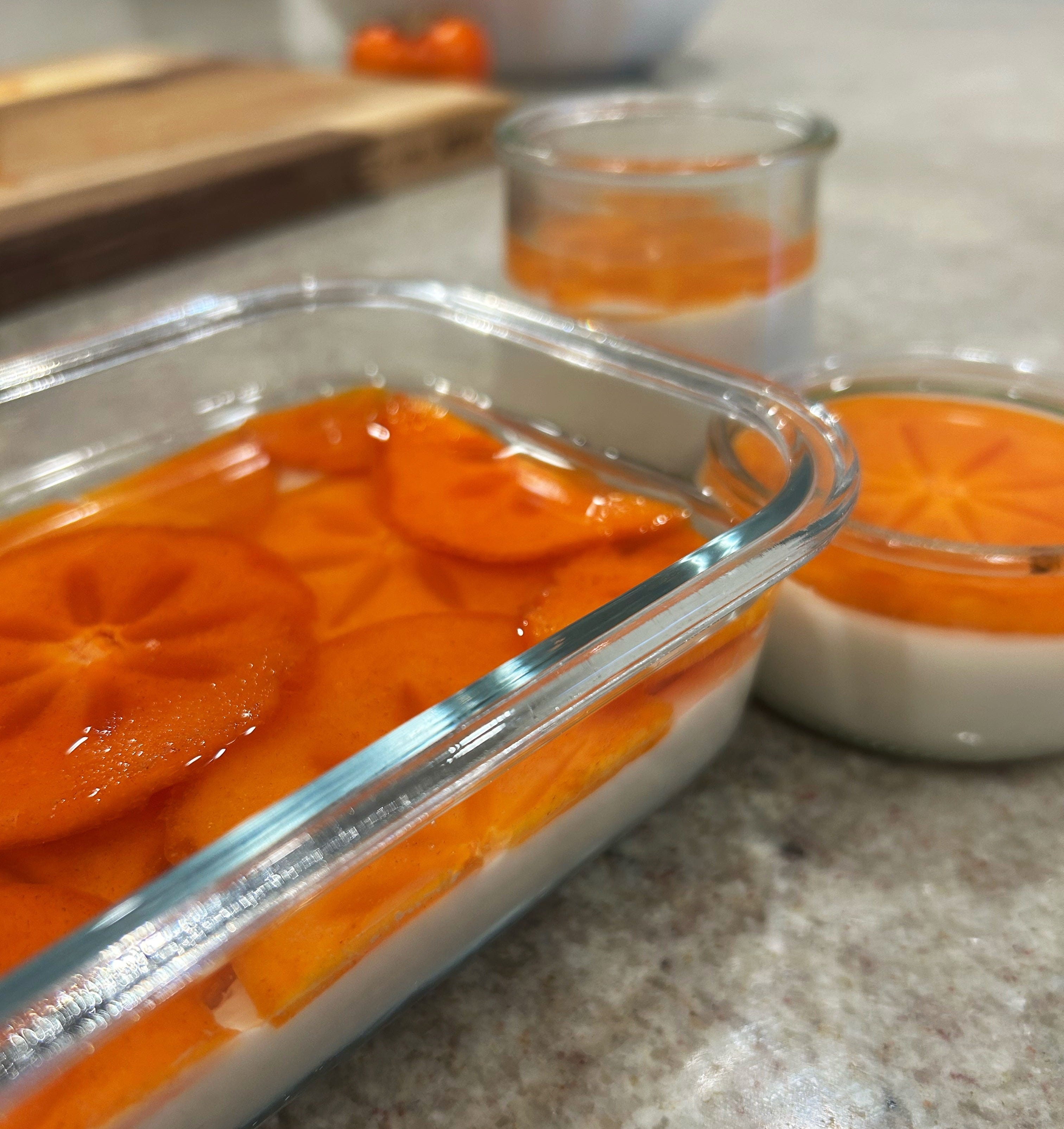 Coconut Persimmon Honey Jelly - Ciarra Minnich