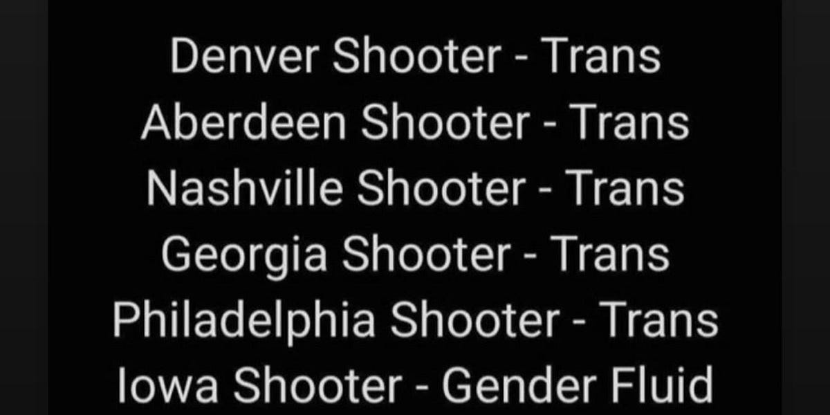 Debunking the “Trans Shooter Epidemic” Myth: