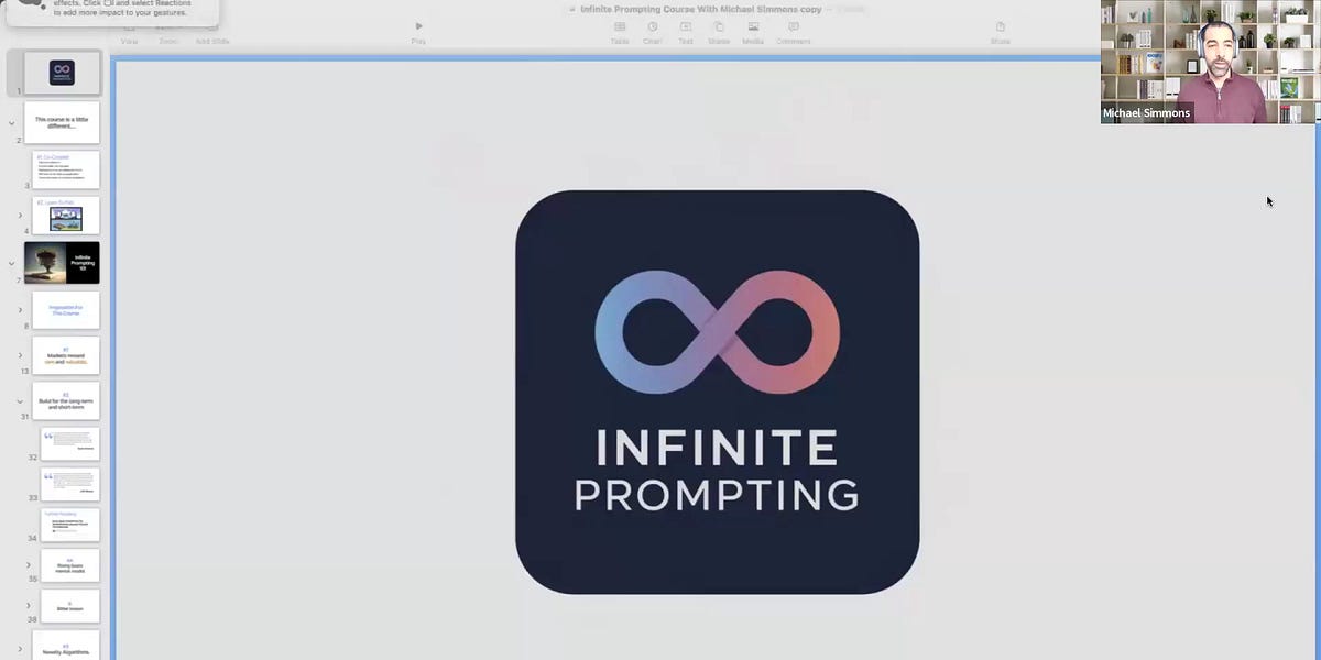 Infinite Prompting Recording (Class #1)