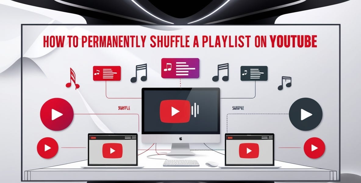 How to Permanently Shuffle a Playlist on YouTube