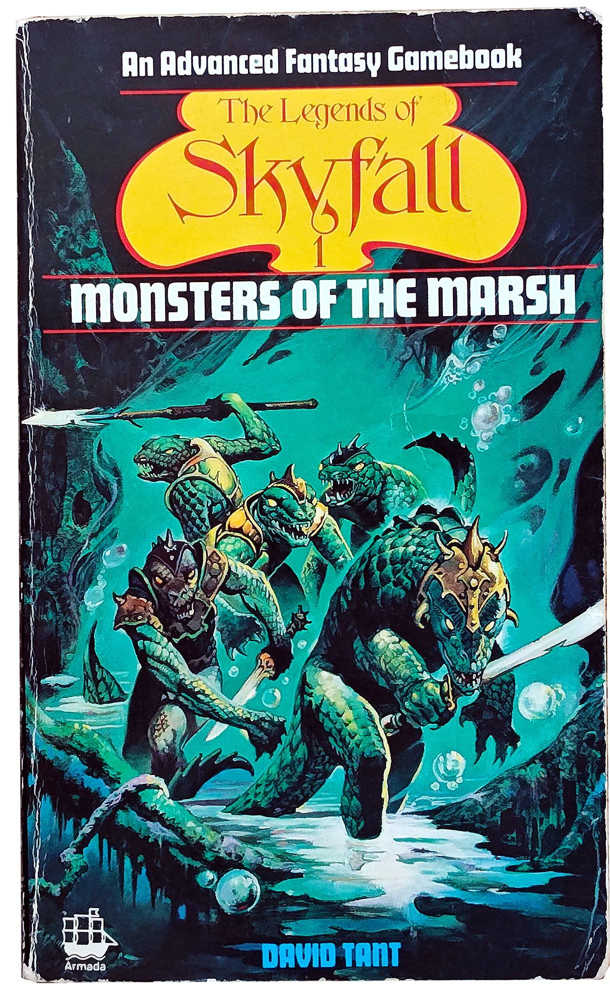 Rediscovered Relic: Monsters of the Marsh Advanced Fantasy Gamebook