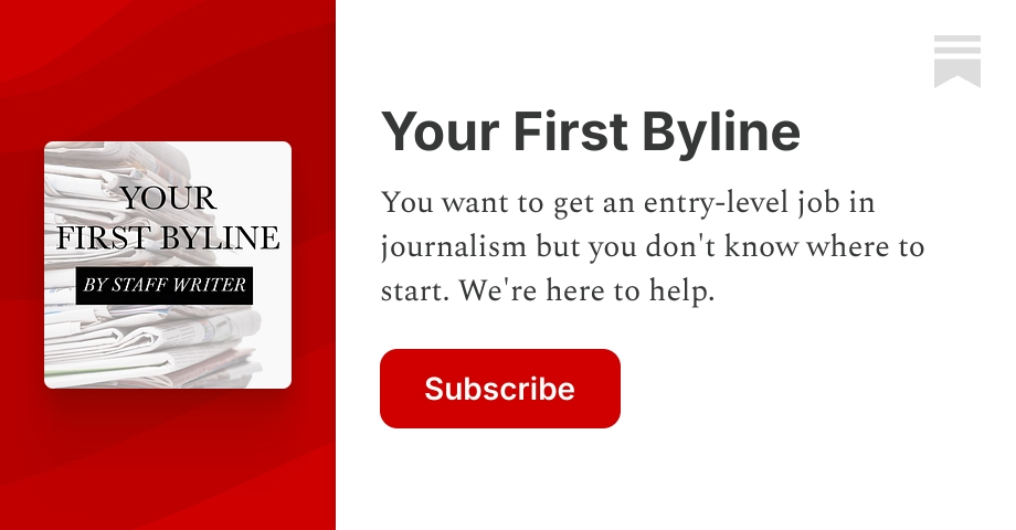 My First Byline: Andrew Hirschfeld