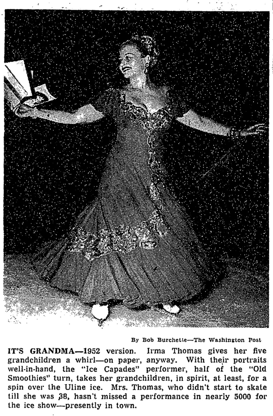 Ice Capades of 1952 - by Laura McLaws Helms