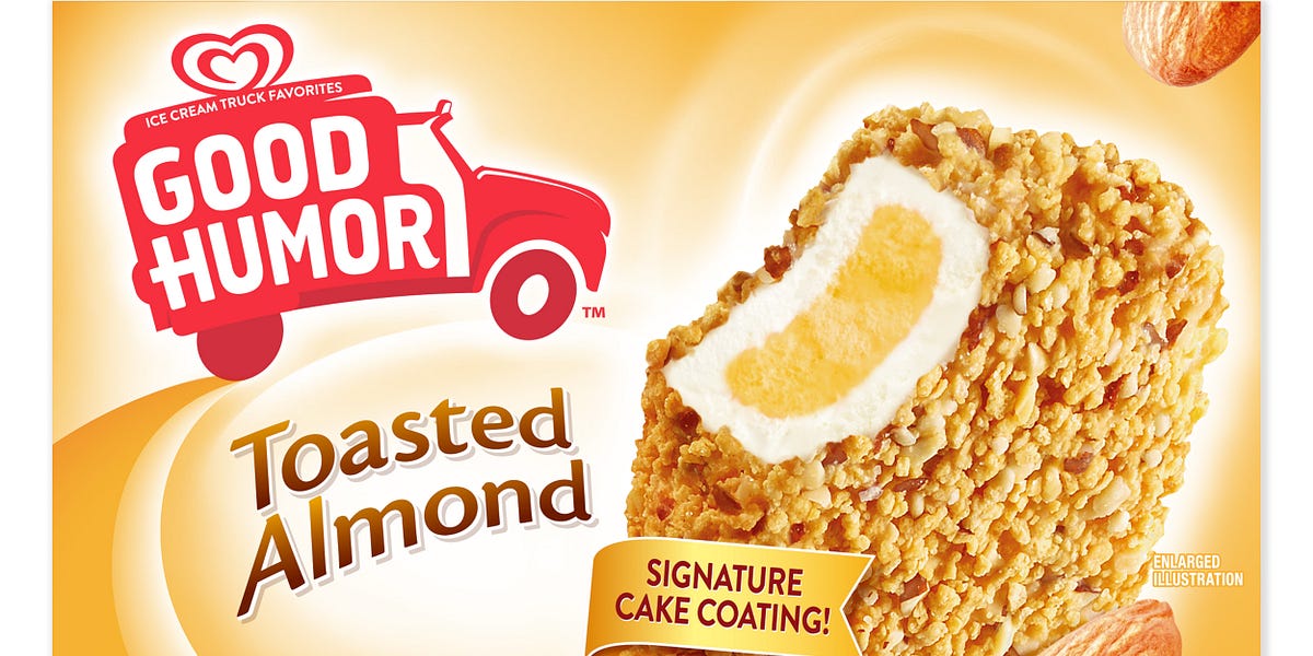 Goodbye, Good Humor Toasted Almond Bars - by Janine Annett