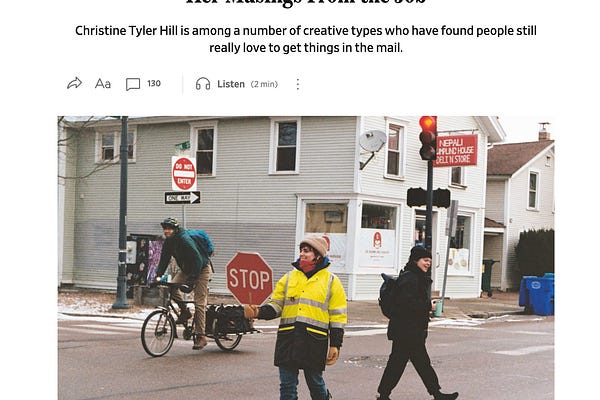 Tender Dispatches | Christine Tyler Hill | Substack