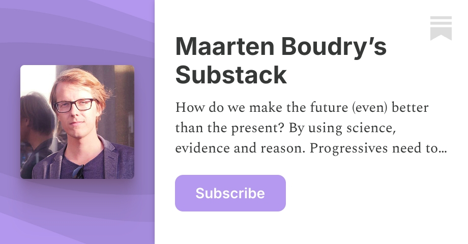 Maarten Boudry’s Substack | Substack