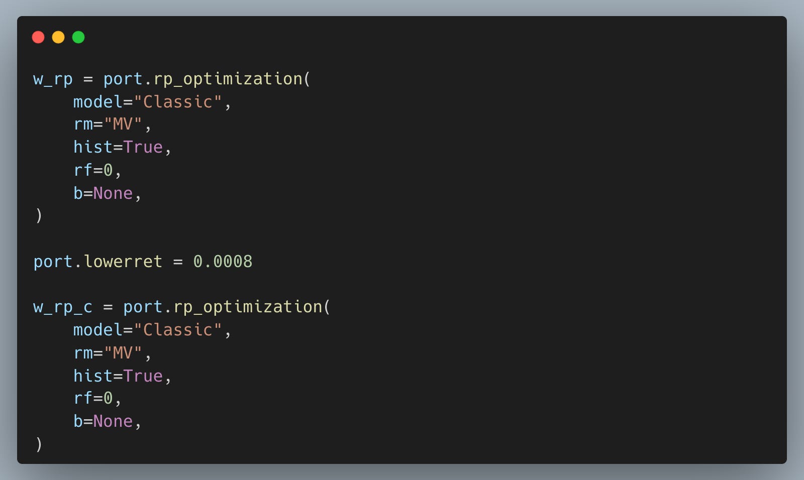 🐍 A simple risk model helps - PyQuant News