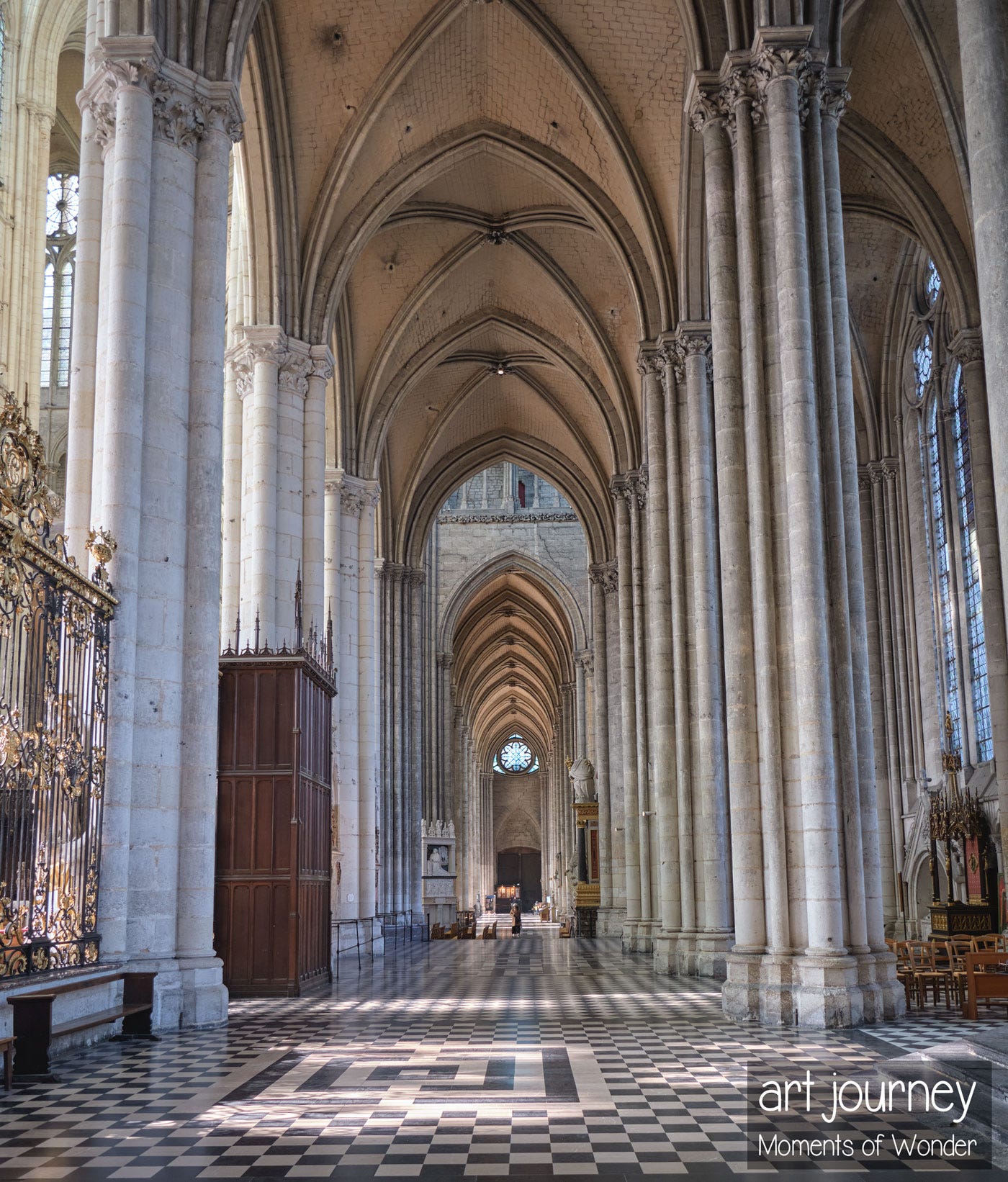 Amiens, The Largest Cathedral of France, twice as big as Paris' Notre Dame