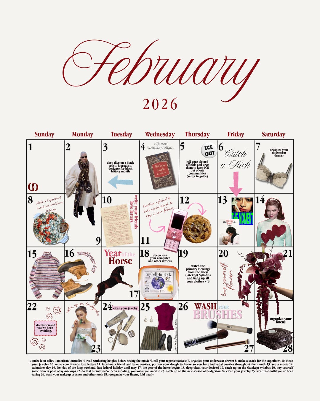 The Gatekept Guide To February - by Morgan Vogel