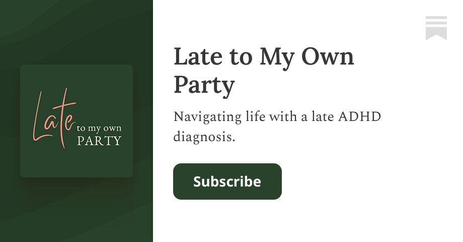 Late to My Own Party | Vanessa Torre | Substack