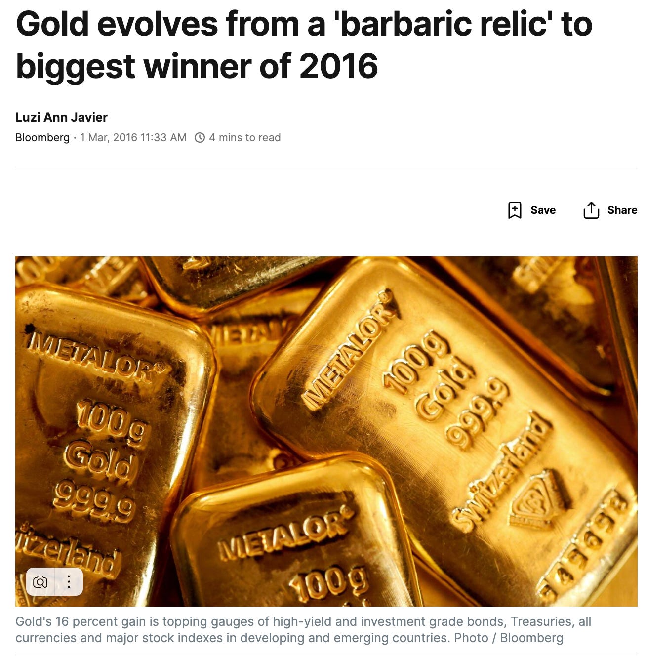 GOLD PASSES $US 4,000 PER OUNCE - by Robin Westenra