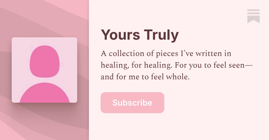 Poetry | Yours Truly | Mads | Substack