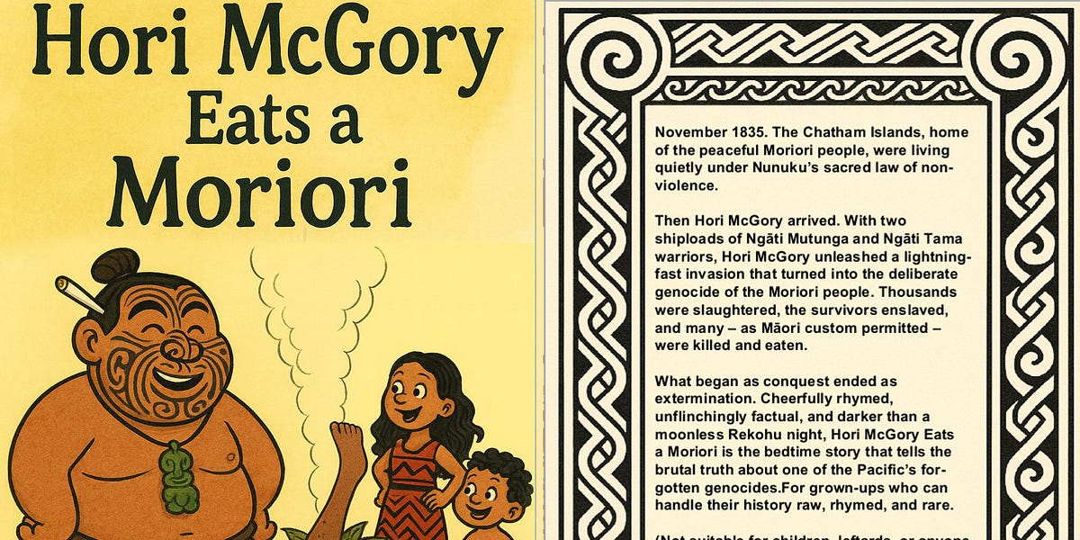 Hori McGory Eats a Moriori - Matua Kahurangi