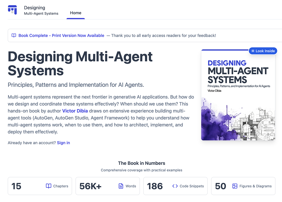 Two Years, 15 Chapters: The Multi-Agent Systems Book Is Finally Here!