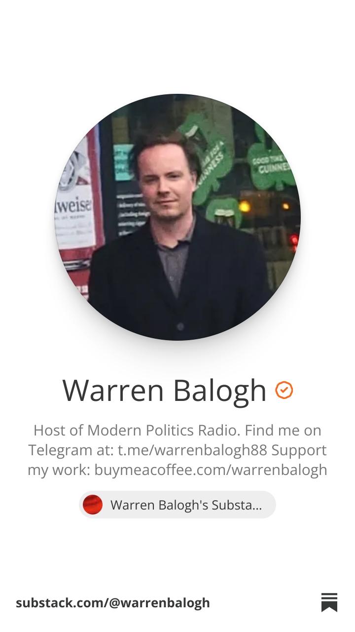 Warren Balogh | Substack