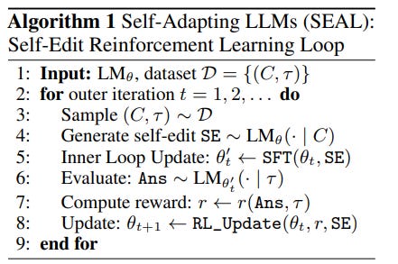 Self-Adapting Language Models - ArXivIQ