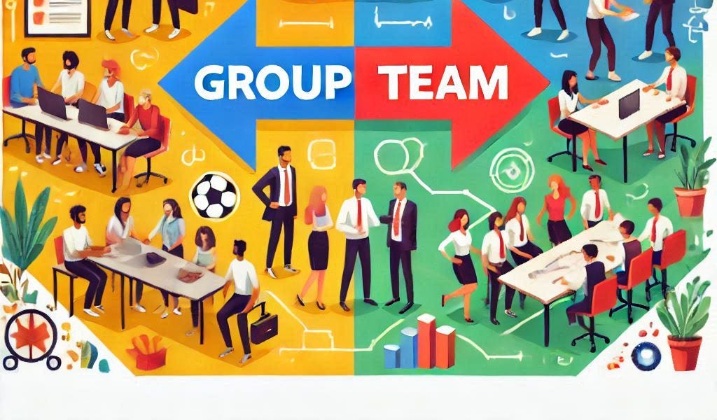 Understanding the Difference Between a Group and a Team