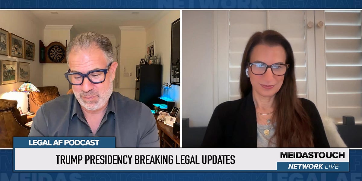 Legal AF Podcast with Michael Popok and Karen Friedman Agnifilo 11/12 ...
