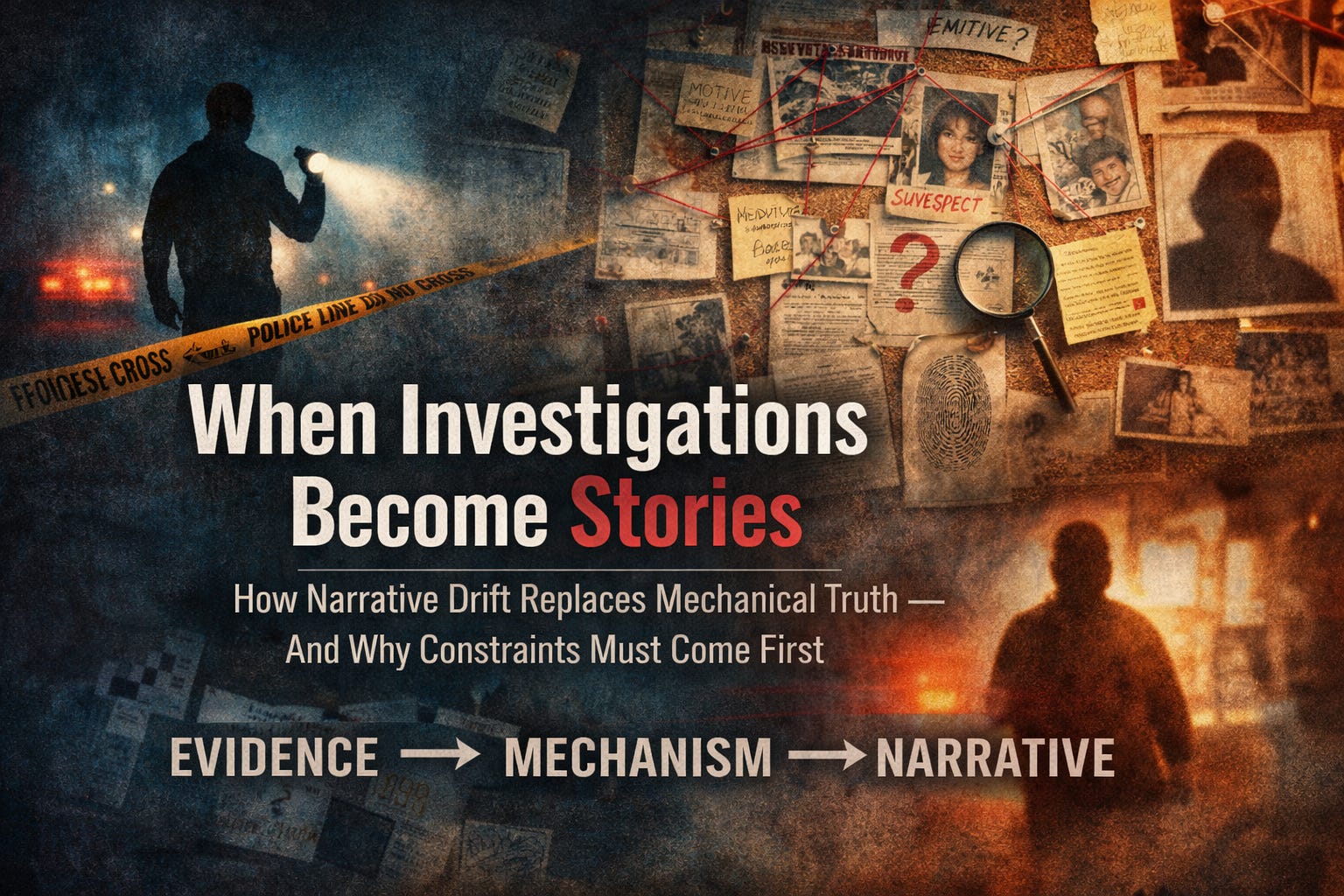 When Investigations Become Stories - by Morgan Wright