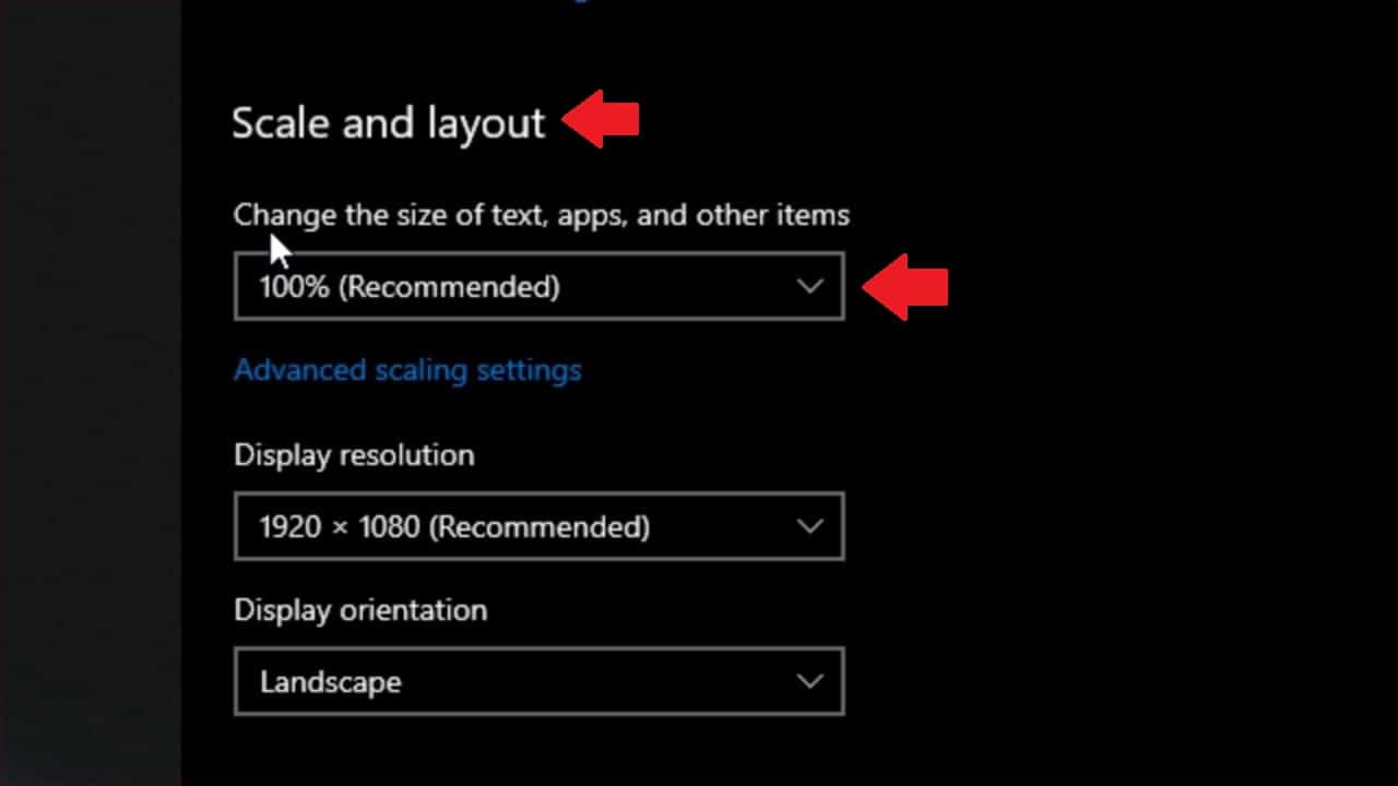 Quick Tip: How To Adjust the Size of What’s on Your Screen in Windows 10