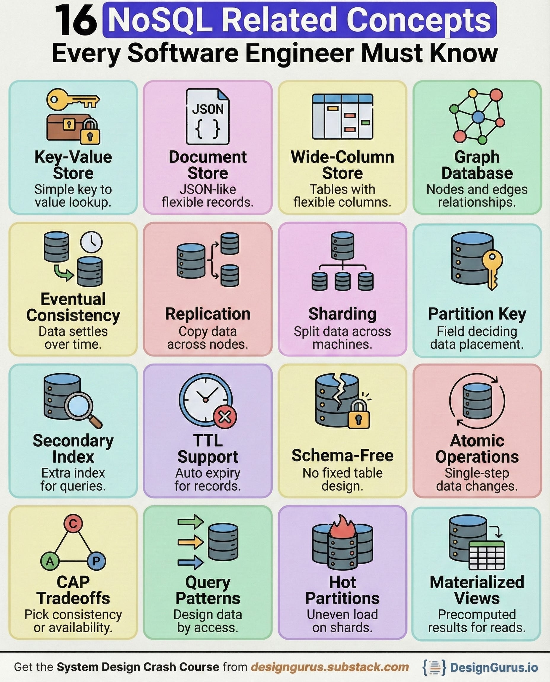 16 NoSQL Concepts Every Software Engineer Must Know