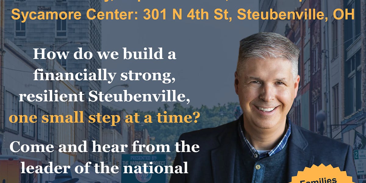 The Founder of Strong Towns is Coming to Steubenville!