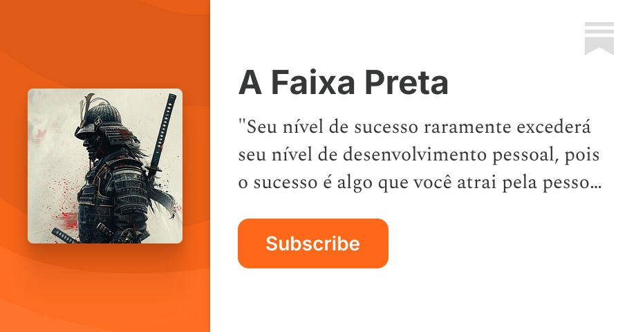 A Faixa Preta | Pedro Cooke | Substack