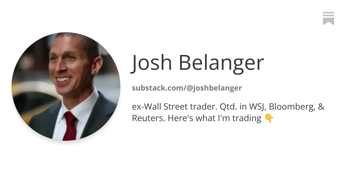 Josh Belanger | Substack