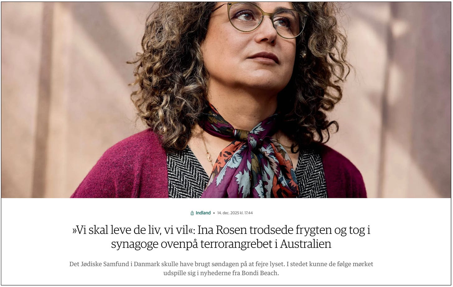 Det, du opfordrer til, er det, der sker