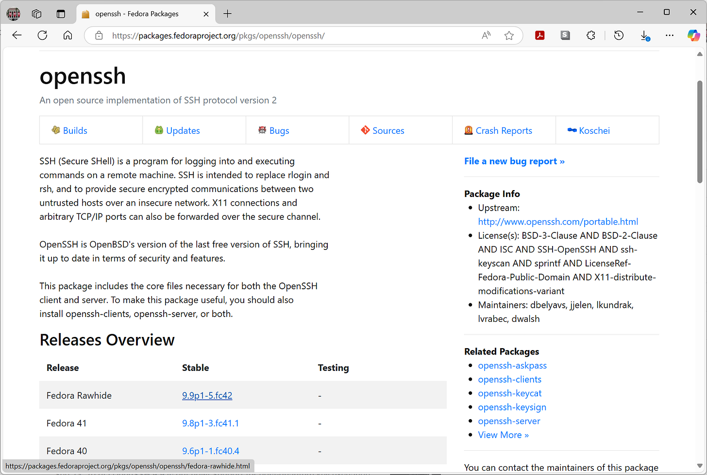 OpenSSH 9.9p1: Bugfixes Can't Make Up for Ignorance