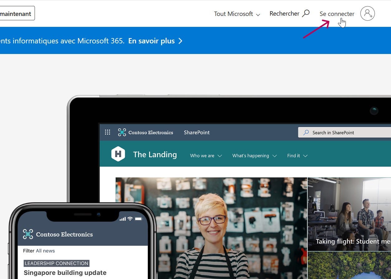 Créer votre premier site SharePoint, liste et bibliothèque