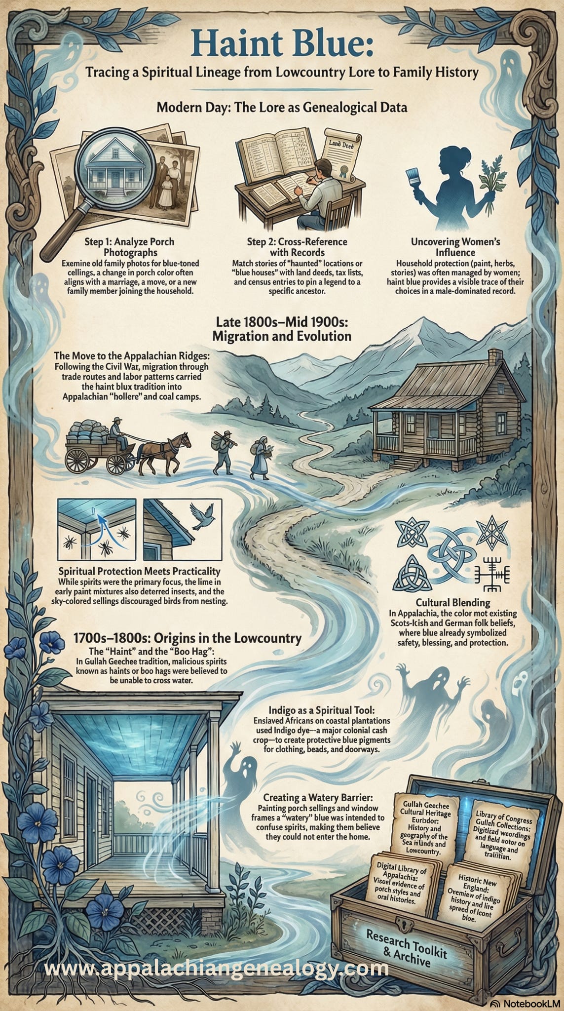 Haint Blue & Porch Superstitions - by Misty Hamilton Smith