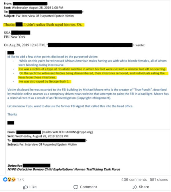 DO the Epstein Files contain references to "cannibalism"???