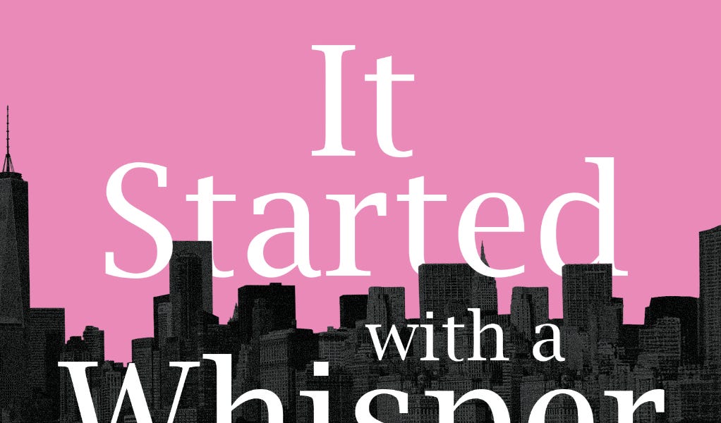 Pre-Order Rob Shuter’s Debut Novel ‘IT STARTED WITH A WHISPER’