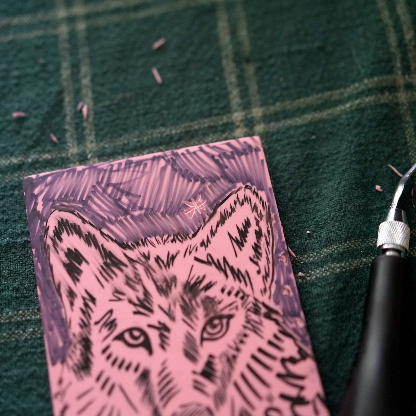 lino print art tutorial