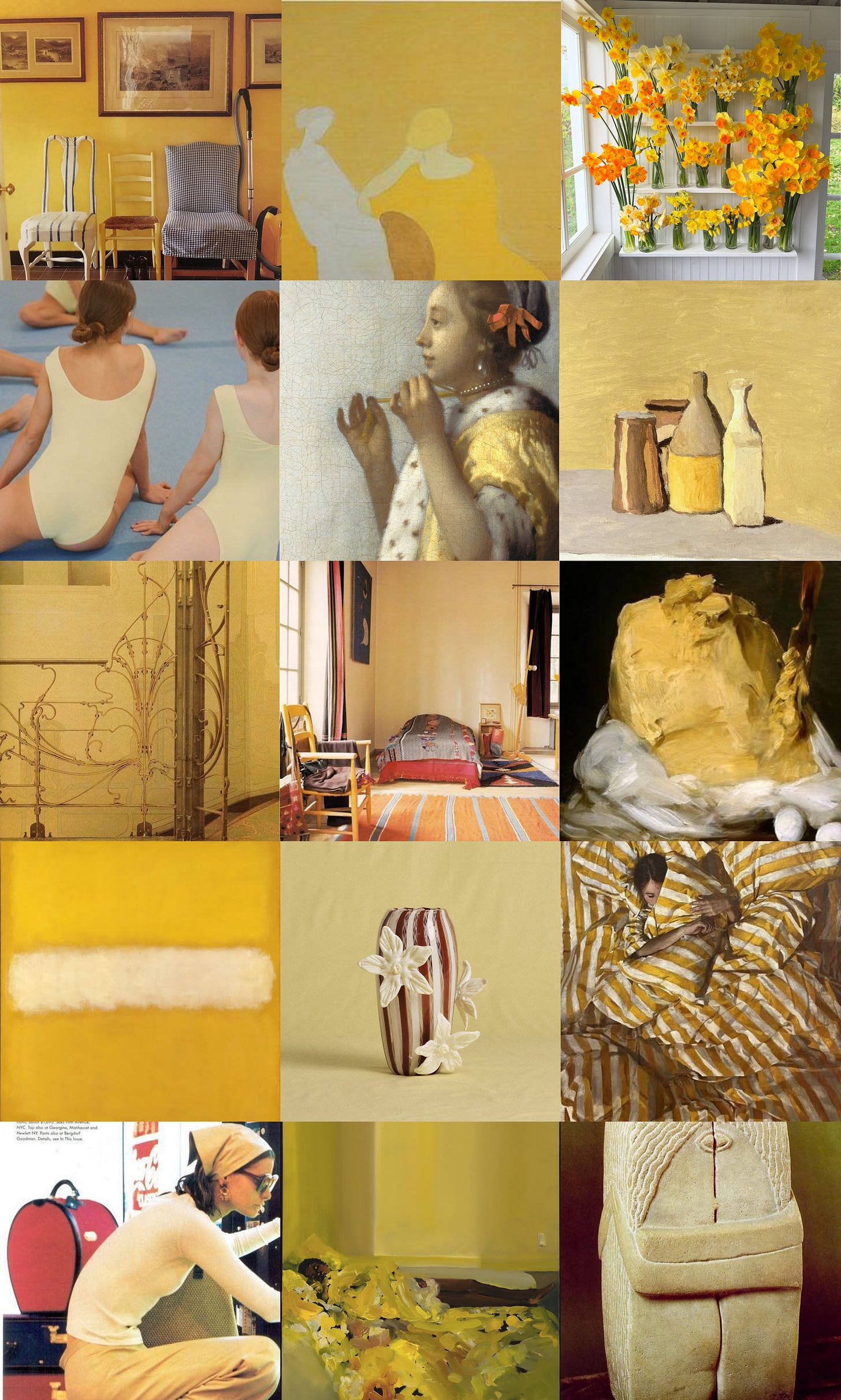 Secret history of color: yellow - by Rose Florence