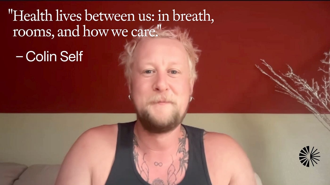 Colin Self on Creative Health, Building, and Community | Roddy Schrock