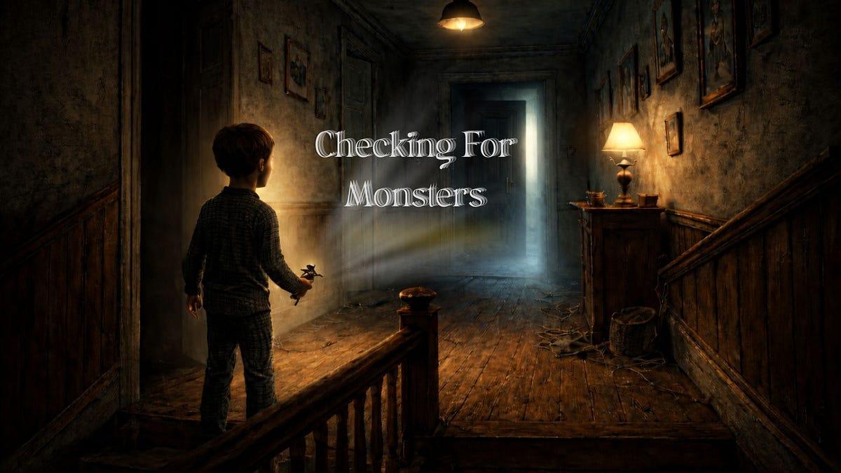 Checking For Monsters - David Hanzel