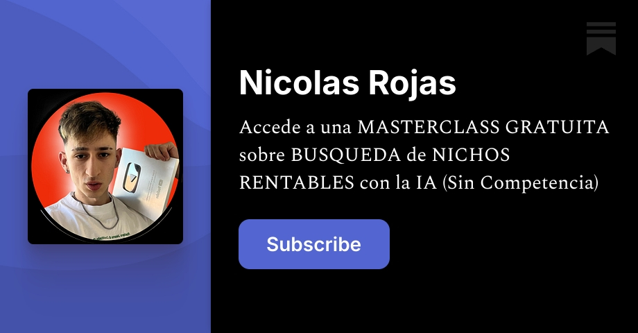 Nicolas Rojas | Substack