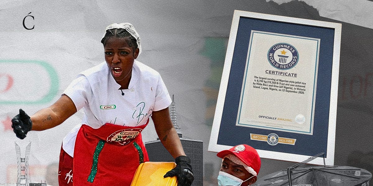 Hilda Baci and the making of a Guinness World Record for jollof rice
