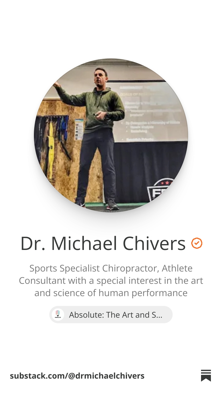 Dr. Michael Chivers | Substack