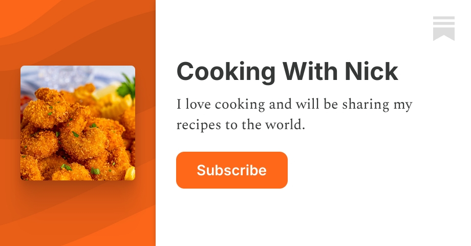 About - Cooking With Nick