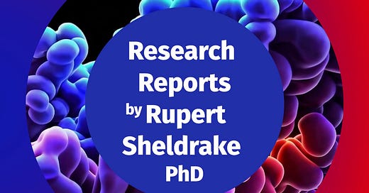 Rupert Sheldrake | Substack