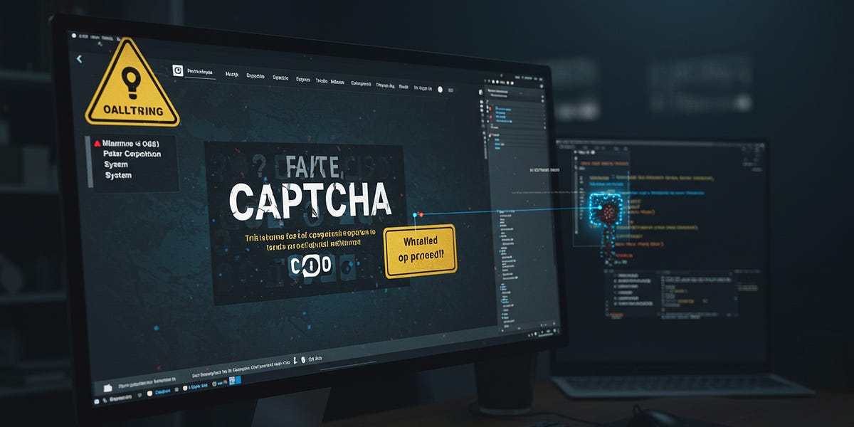 Fake CAPTCHA Sites Are Tricking Users into Installing Malware