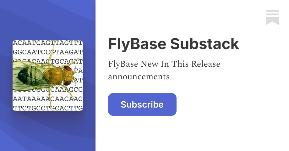 FlyBase Substack | Substack