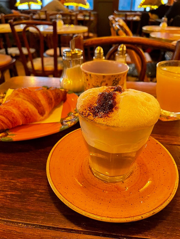 "Le Petit Déjeuner," the French breakfast