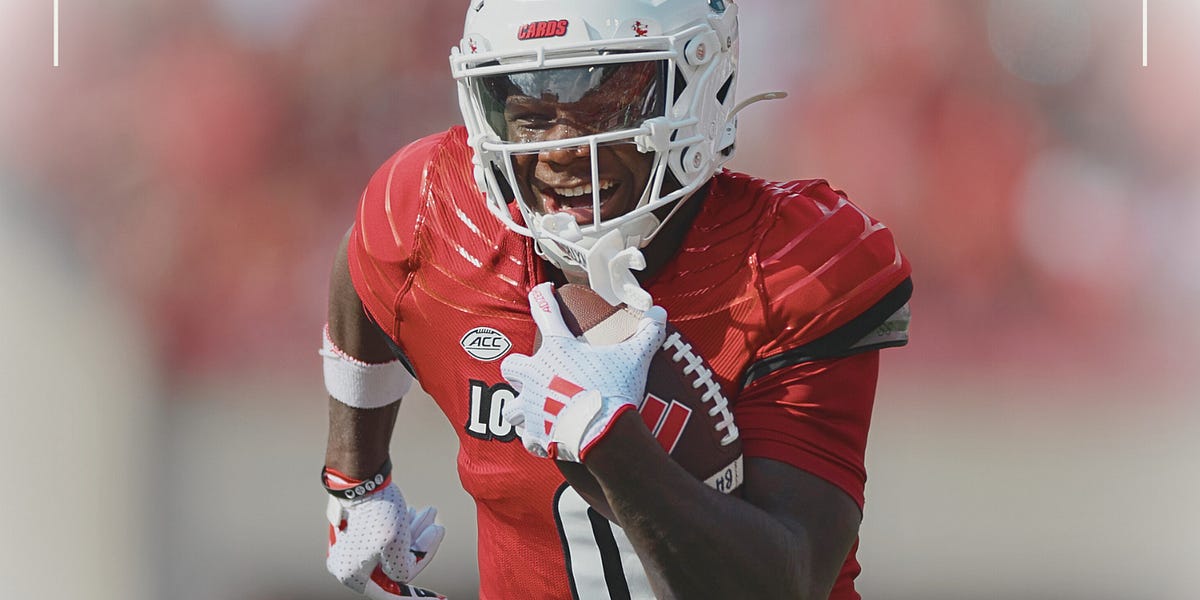 NFL Draft: Louisville WR Chris Bell stays in the fight for WR2